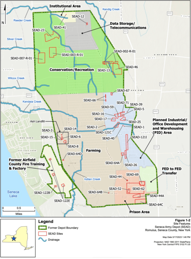 Three Seneca Army Depot Streams Had Most Elevated Levels of PFAS in ...